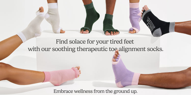 Toe Alignment Socks for Foot Pain Relief – SoleSmile